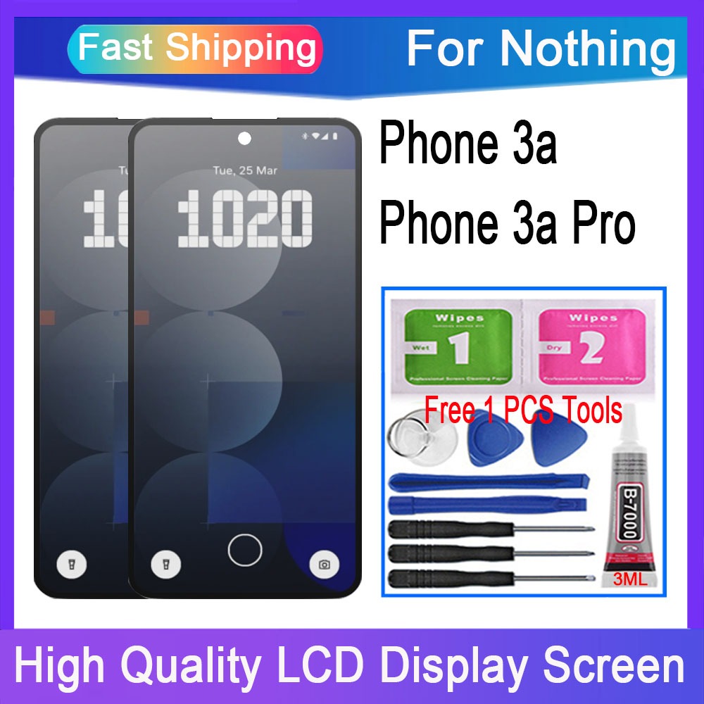 OEM AMOLED For Nothing Phone 3a Phone 3a Pro LCD Display Touch Screen ...