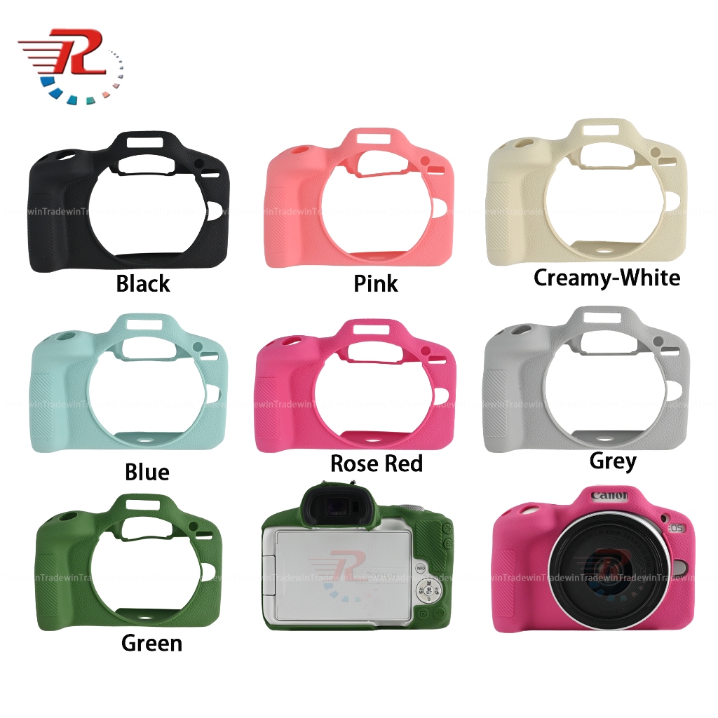 Canon EOS R50 Soft Silicone Rubber Camera Body Case Cover For Canon EOS ...