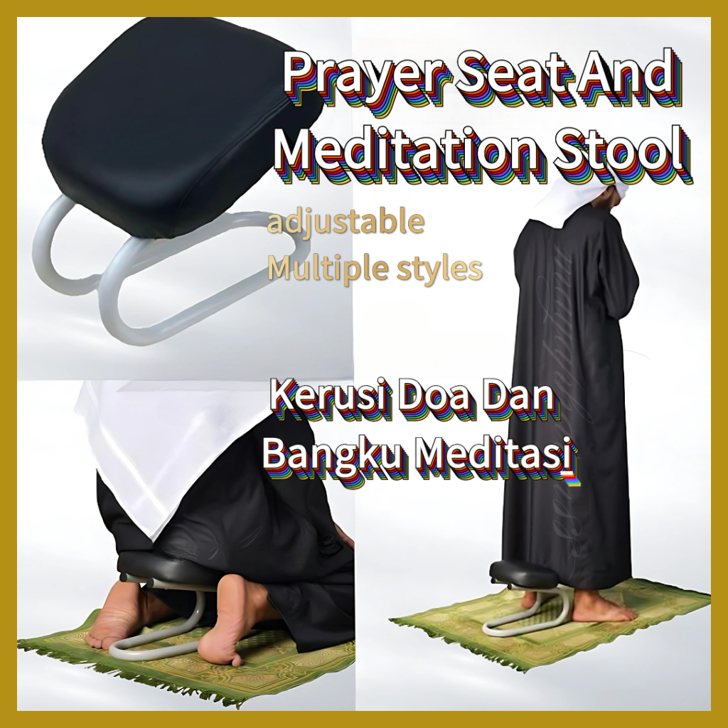Ready Stock Free Shipping|Prayer Seat And Meditation Stool Adjustable ...