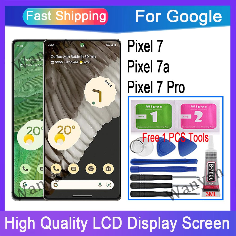OEM AMOLED For Google Pixel 7 7a 7 Pro LCD Display Touch Screen ...