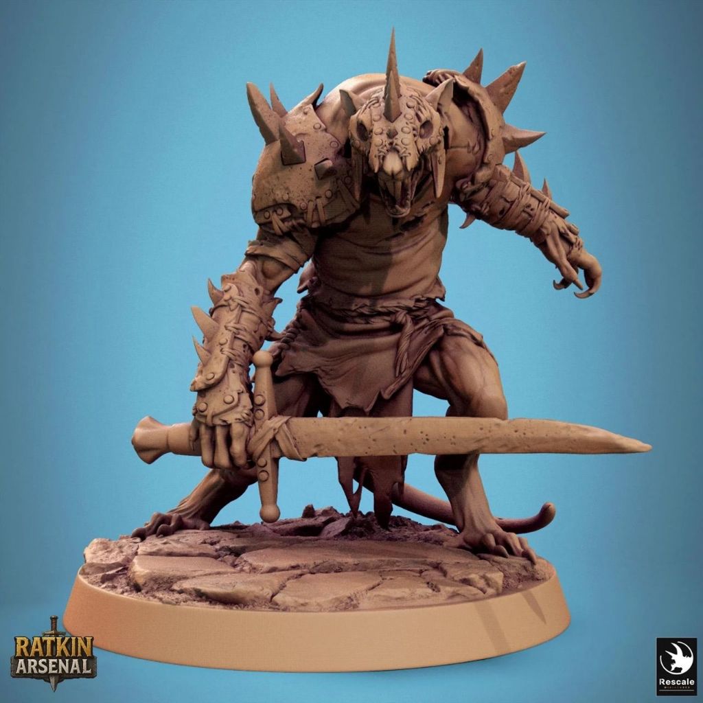 Orc Resin Model Unpainted Unassembled 10cm Red Wax Resin | Shopee Malaysia