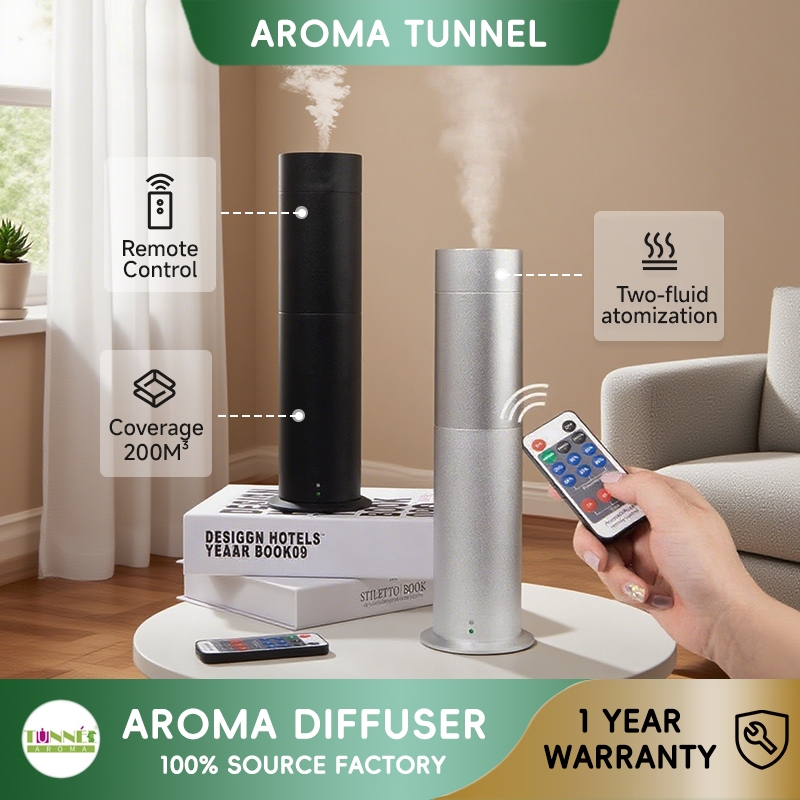 AROMA TUNNEL 120ML 700Sqft Smart Essential Oil Diffuser Air Humidifier ...