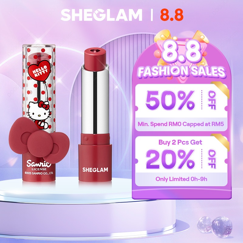 Hello Kitty | SHEGLAM Be My Baby Hydrating Lipstick High Pigment Lip ...