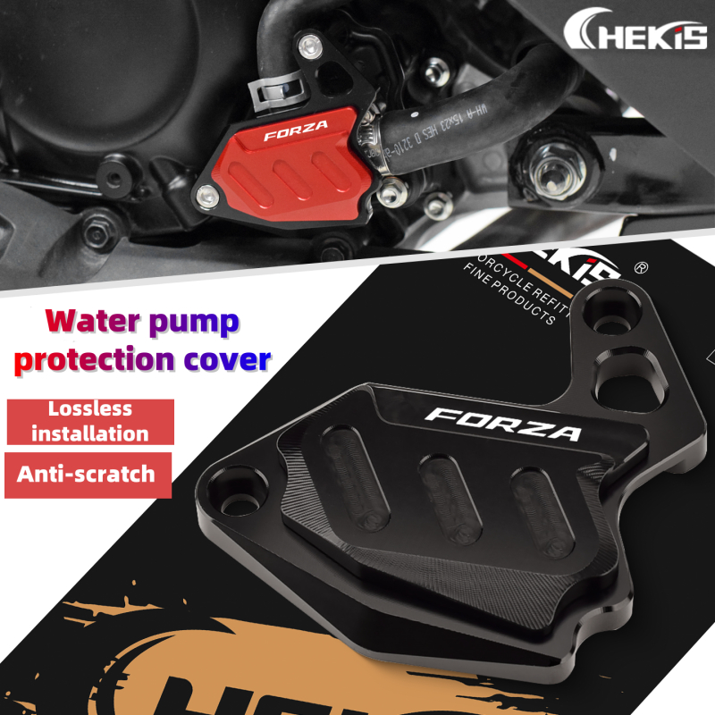 Chekis for HONDA FORZA350 NSS250 Modified water pump protective cover water tank aluminum alloy ...