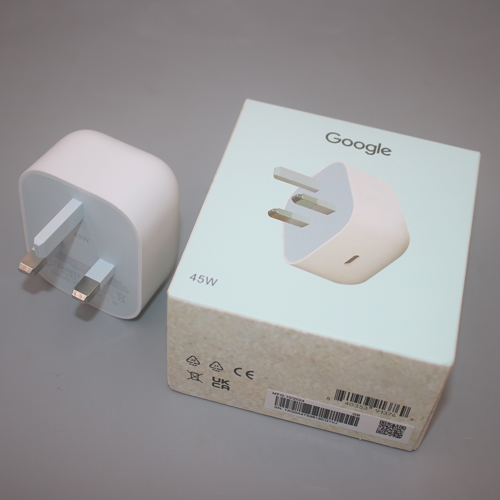 Original Google 45W Pixelbook Charger UK Super Fast Charging Wall Power ...