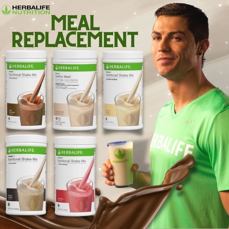 Herbalife F1 Slimming Nutrition Meal Replacement Shake Blend 550g Canister｜READY STOCK | Shopee ...