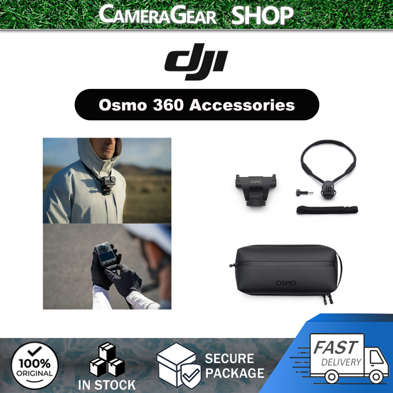 DJI Osmo 360 Accessories Hanging Neck Mount Max/Carrying Case/Quick/sd ...