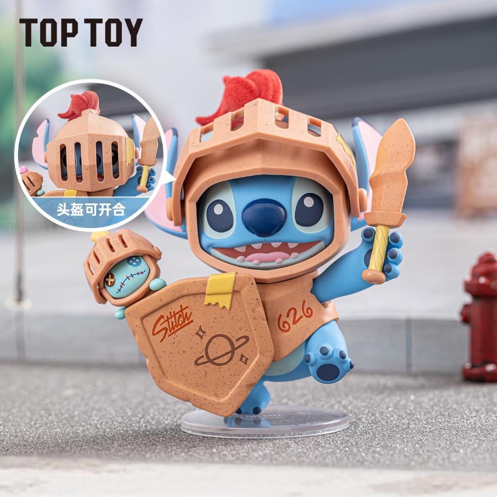TOPTOY Disney Stitch City Adventure series Figures Blind Box 史迪奇系列盲盒 ...