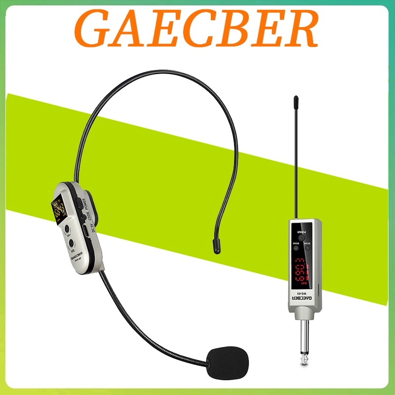 Headset Wireless Microphone Headset Mic Head Microphone Wireless ...