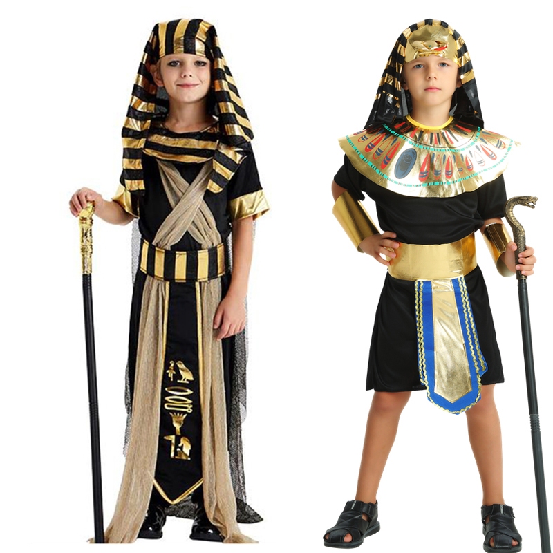 Halloween Thutmose III Costumes Boy Girl Ancient Egypt Khufu Egyptian ...