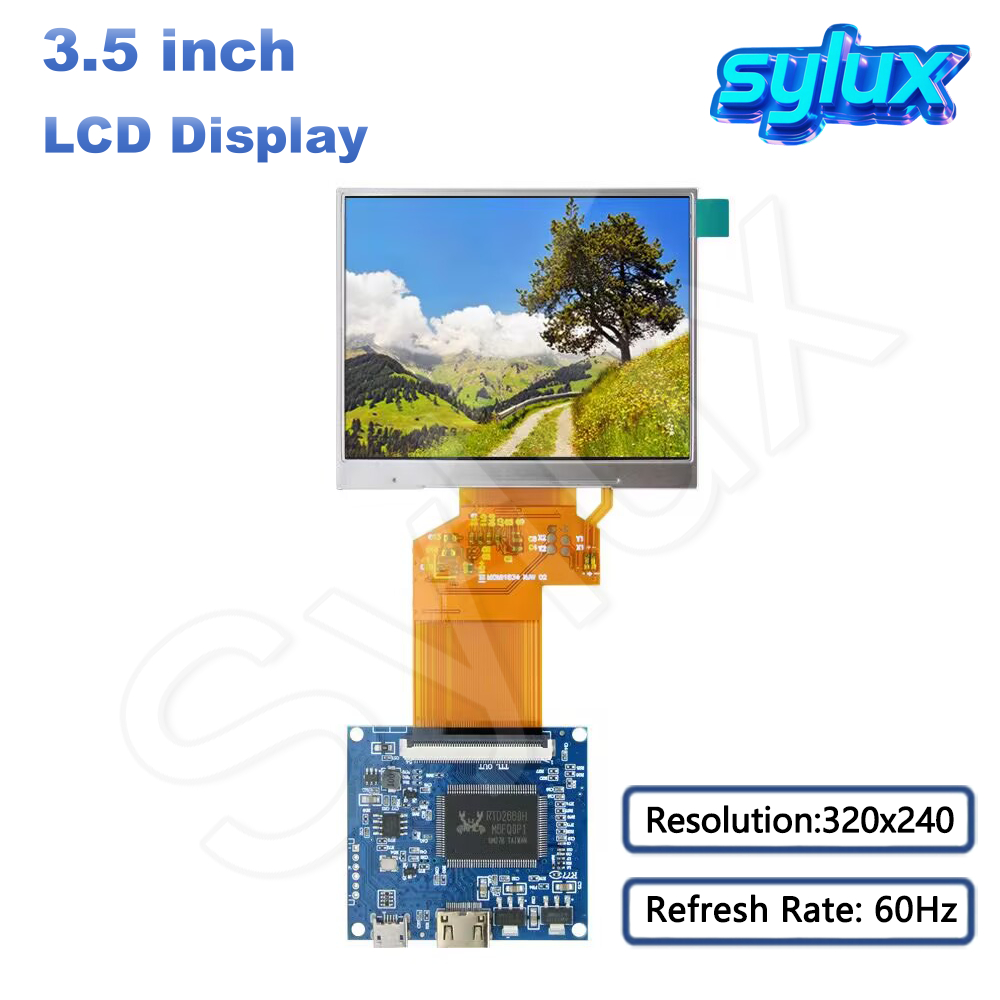 3.5 Inch TFT LCD Display Module 320x240 Resolution 300Nits 60Hz RGB For ...