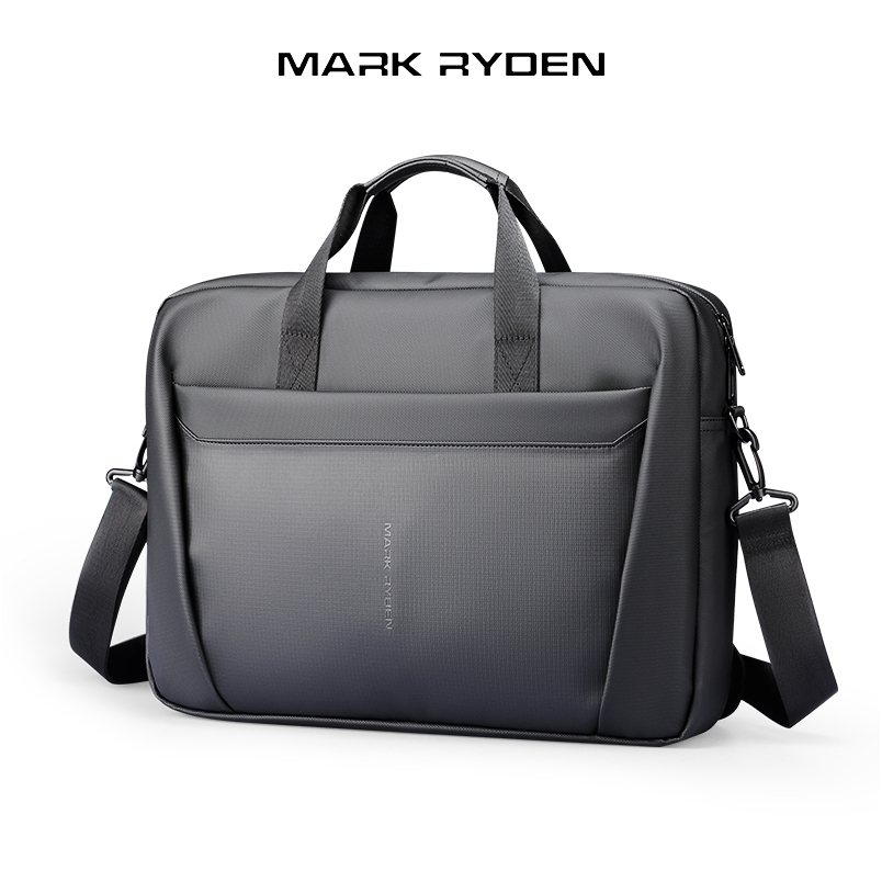 MARK RYDEN Laptop Bag 14.8"/15.6" Shoulder Beg Laptop Black/Apricot ...