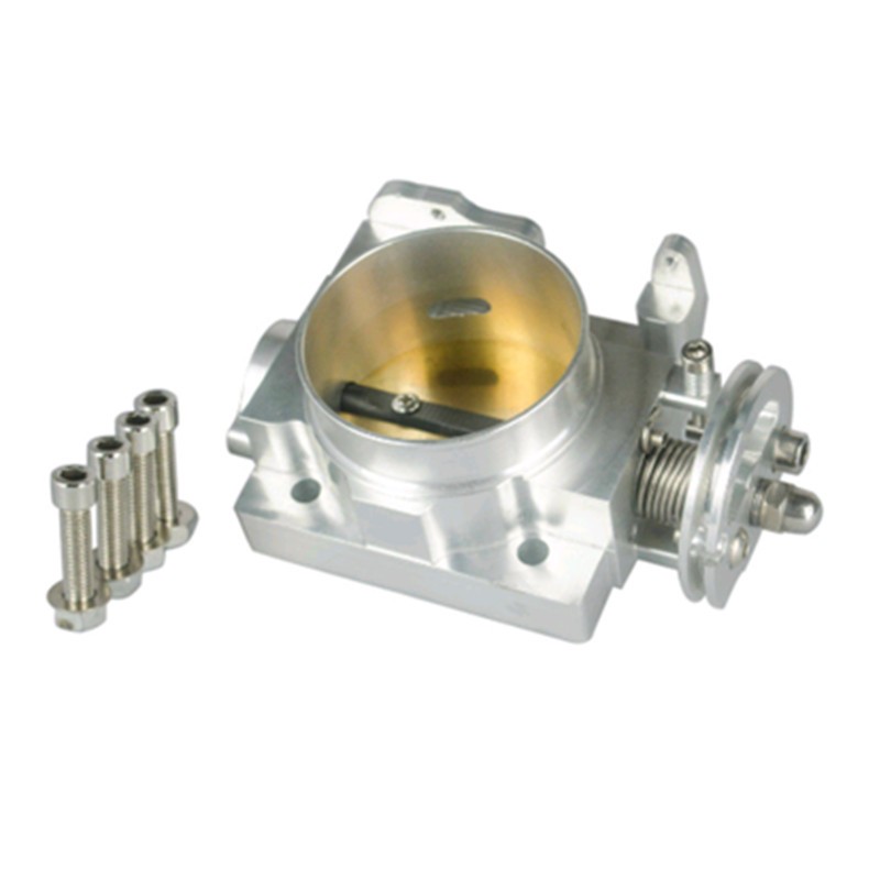 70MM Aluminum Intake Manifold Throttle Body For Subaru Impreza GDA GDB ...
