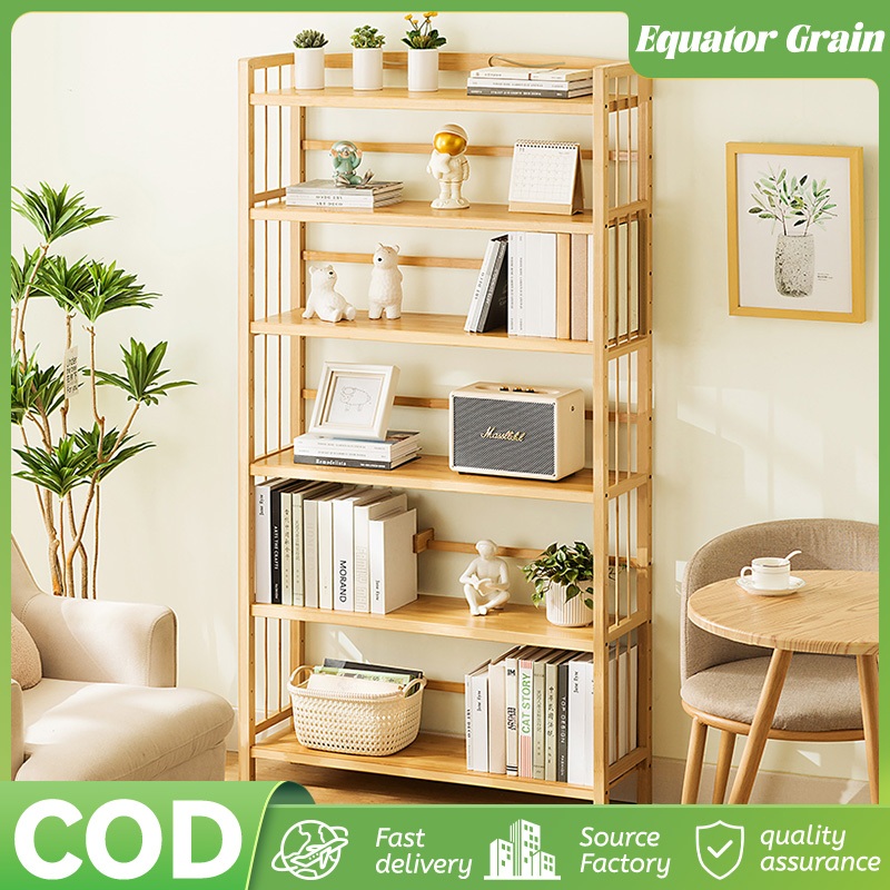 Modern Storage Rack Bookself 5/6 Layers Rak Dapur Display Shelf Home ...
