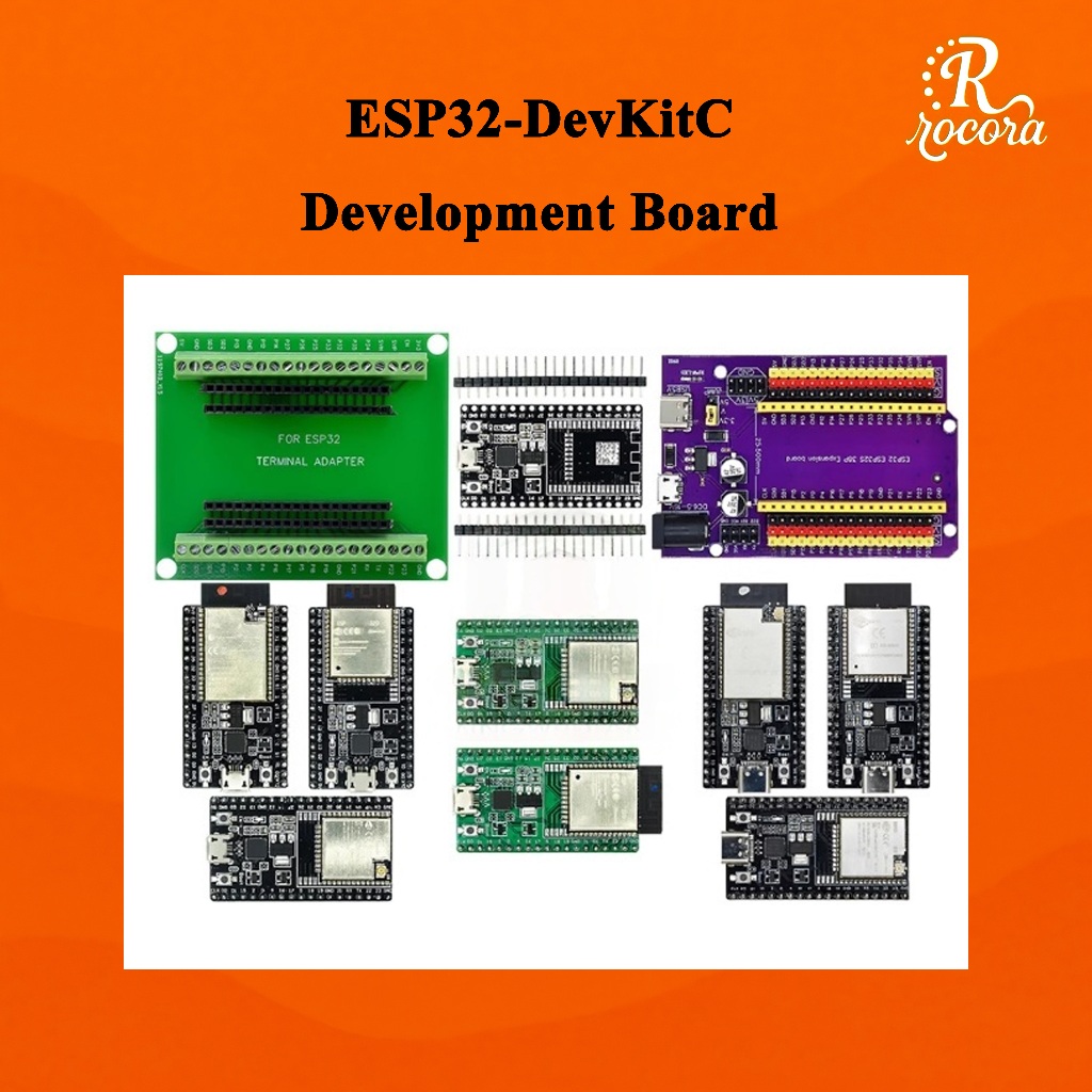 ESP32-DevKitC Development Board ESP32 Base Board Compatible with ESP32-32D/32U Module | Shopee ...