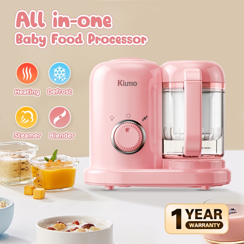 【1 Year Warranty】Kiumo 4 in 1 Baby Food Processor& Grinder | Auto Steam ...