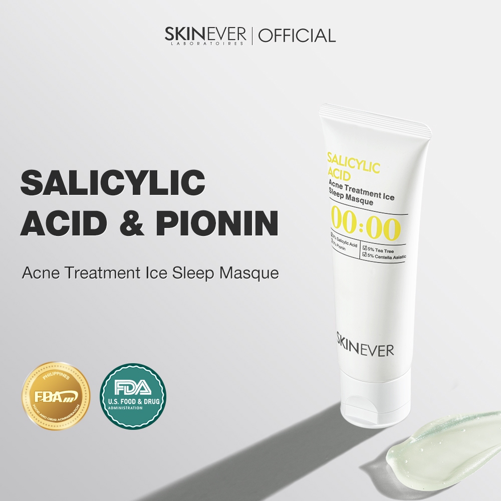SKINEVER Salicylic Acid Acne Ice Masque Quick Soothing & Redness Relief ...