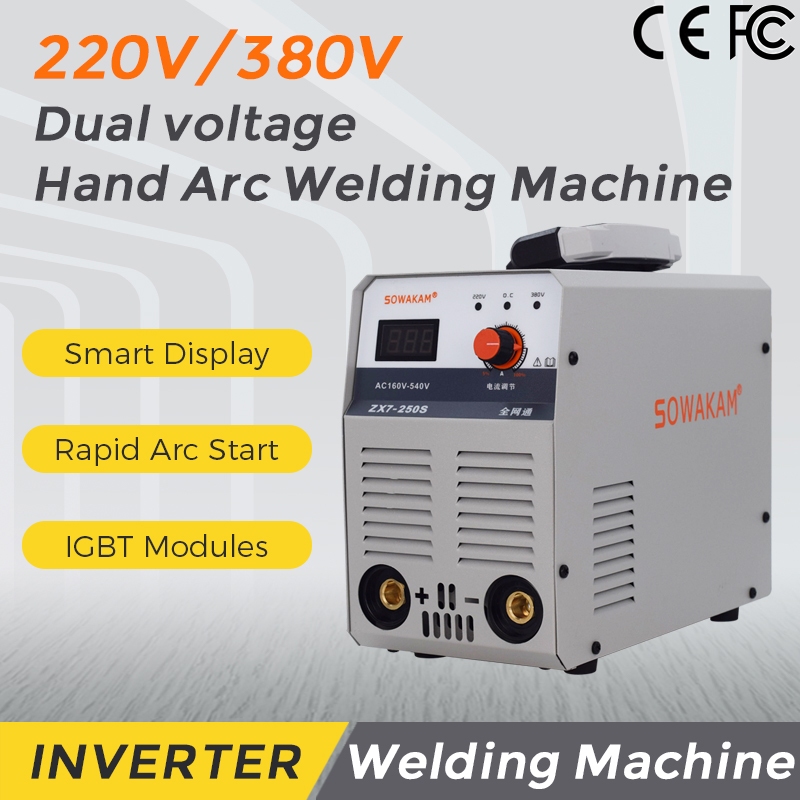 Welding Machine Inverter AC 220V/380V Dual Voltage IGBT Portable ...