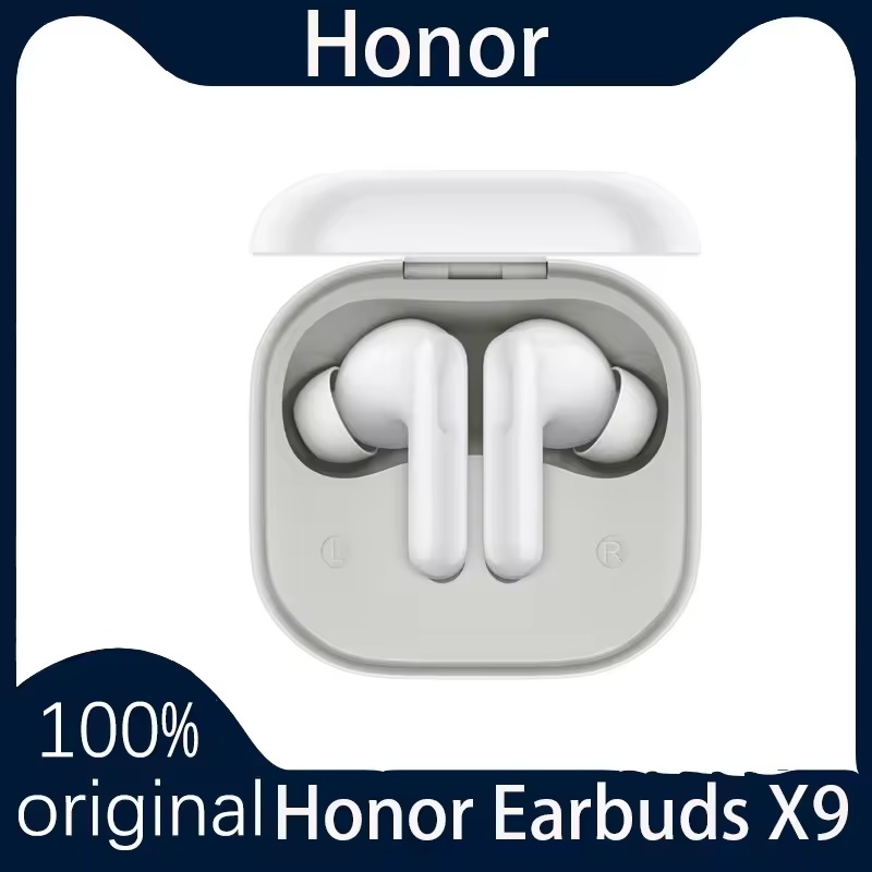 Honor earbuds X9 TWS noise-cancelling ANC Earbuds 42-hour battery life ...