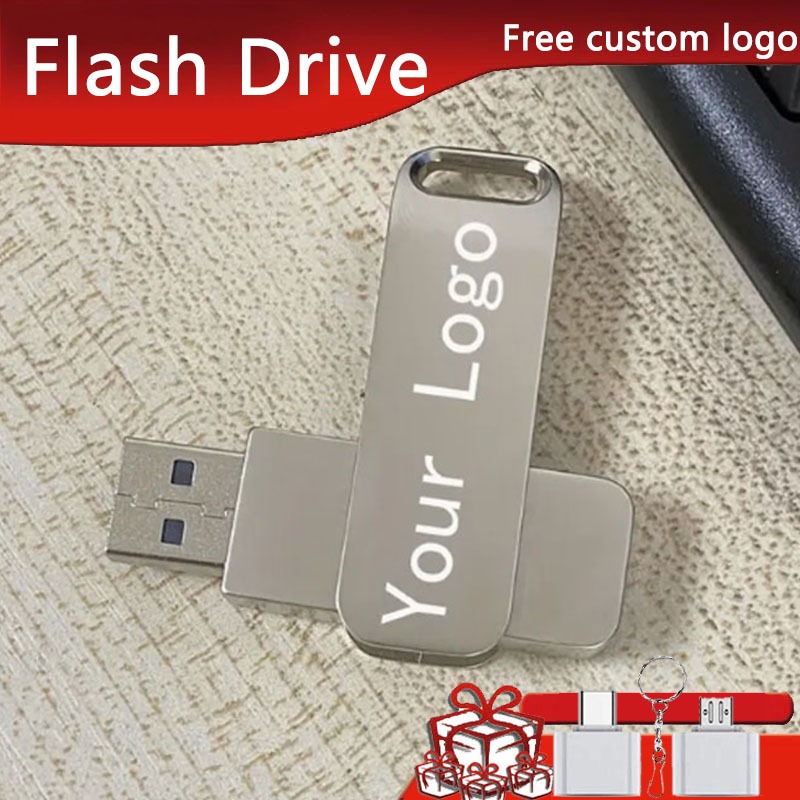 Kingston Metal 360°Rotating Flash Memory Driver 2TB 1TB 256GB 512GB ...