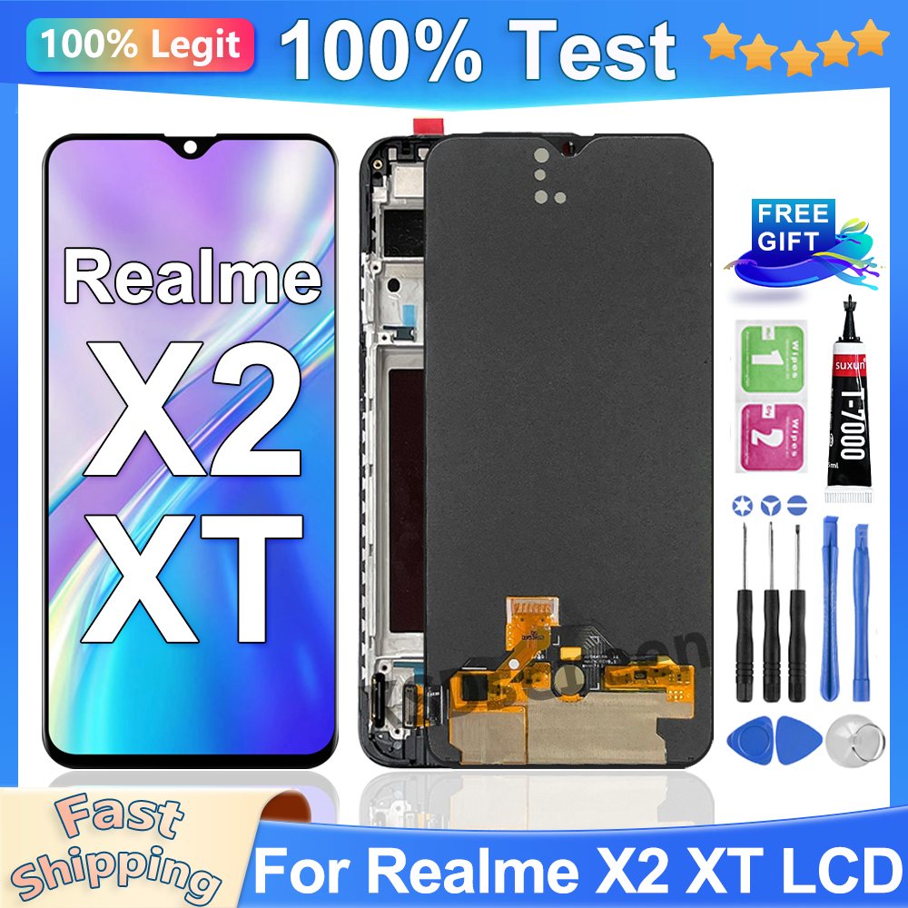 For Realme XT / X2 / K5 / Reno Z LCD Display RMX1921 RMX1992 Touch ...