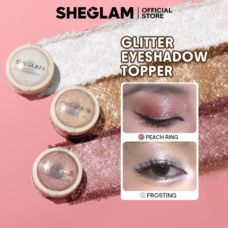 SHEGLAM 5 Color Gleam Chaser Glitter Eyeshadow Shimmer Eyeshadow Powder ...