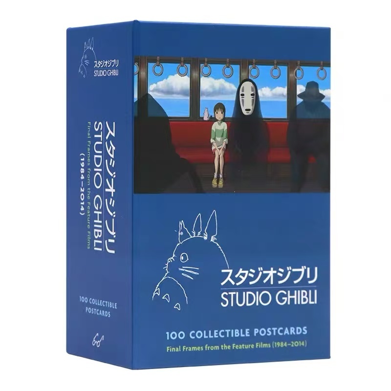 Studio Ghibli 100 Classic Animation Postcards English Original Studio ...