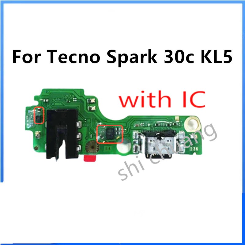 For Tecno Spark 30c KL5 USB Dock Charger Port Charging Board display ...