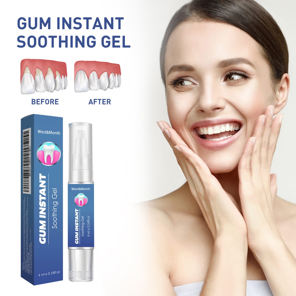 Gum Instant Soothing Gel Receding Gum Inflammation Relieve gingival ...