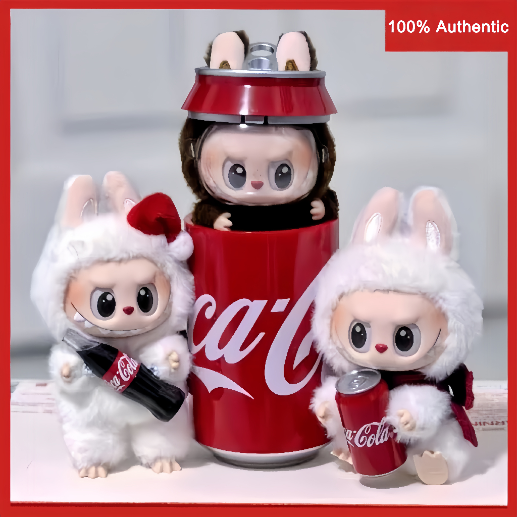 [100% Authentic] Labubu Cola,THE MONSTERS COCA-COLA LABUBU SERIES Vinyl ...