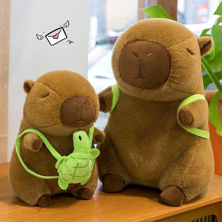 Cute and multi-style capybara plush series toys throw pillows dolls ...