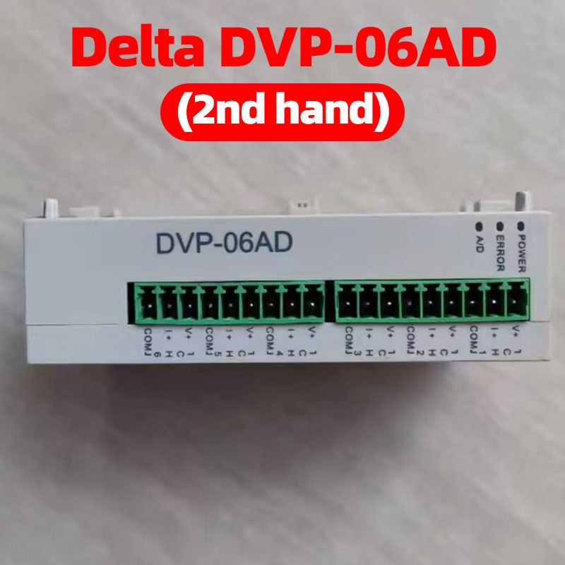 Delta DVP-06AD DVP-04AD PLC Expansion Analog Module Input Output ...