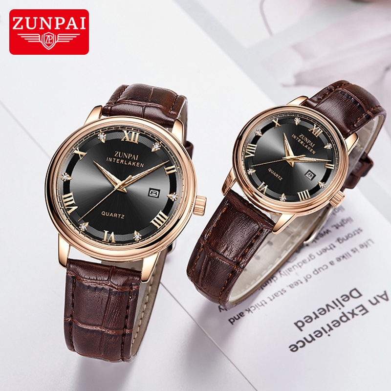 Jam Tangan Perempuan Wanita ZUNPAI Original Watch Waterproof Fashion ...