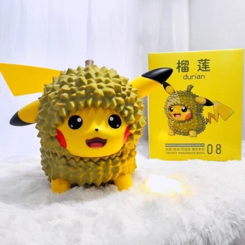 [Large Size 32cm] Pokémon Durian Pikachu Figure Large Size Pokémon ...
