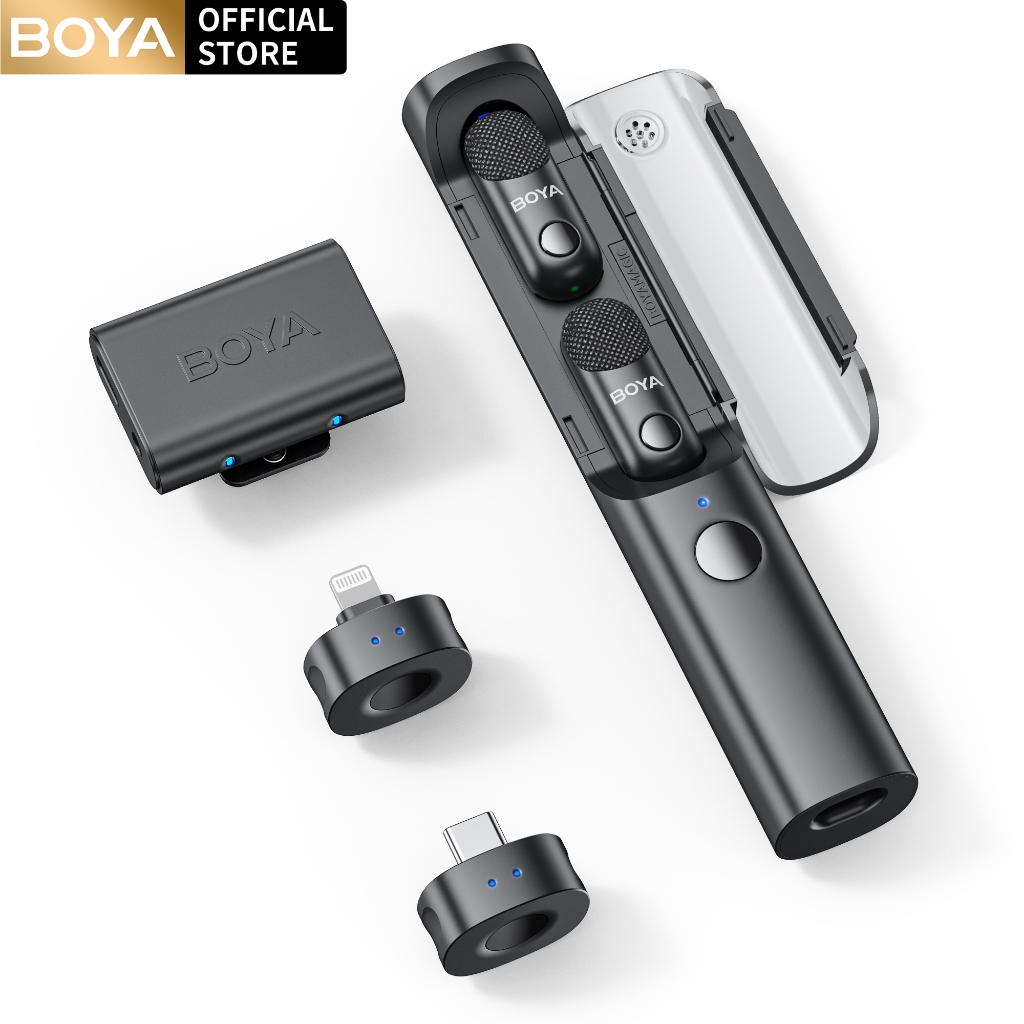 BOYA Magic AI-Powered Transformable Wireless Microphone Noise ...