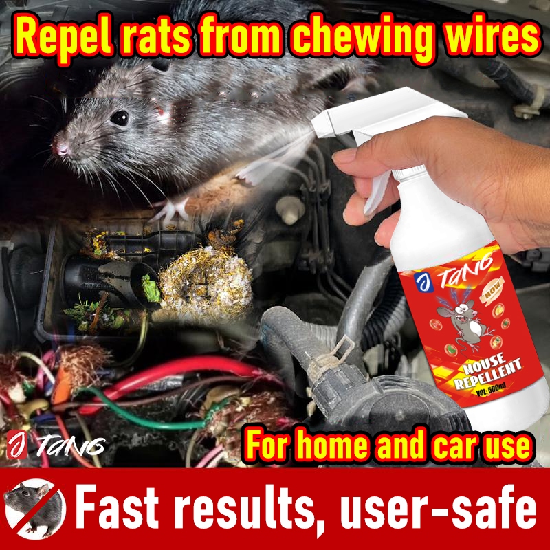 No rat 10 years 🐭 rat repellent spray tikus paling berkesan Rat off ...