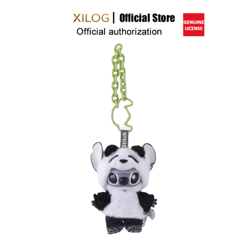 MINISO Stitch Panda Limited edition Vinyl plush Pendant gift | Shopee ...