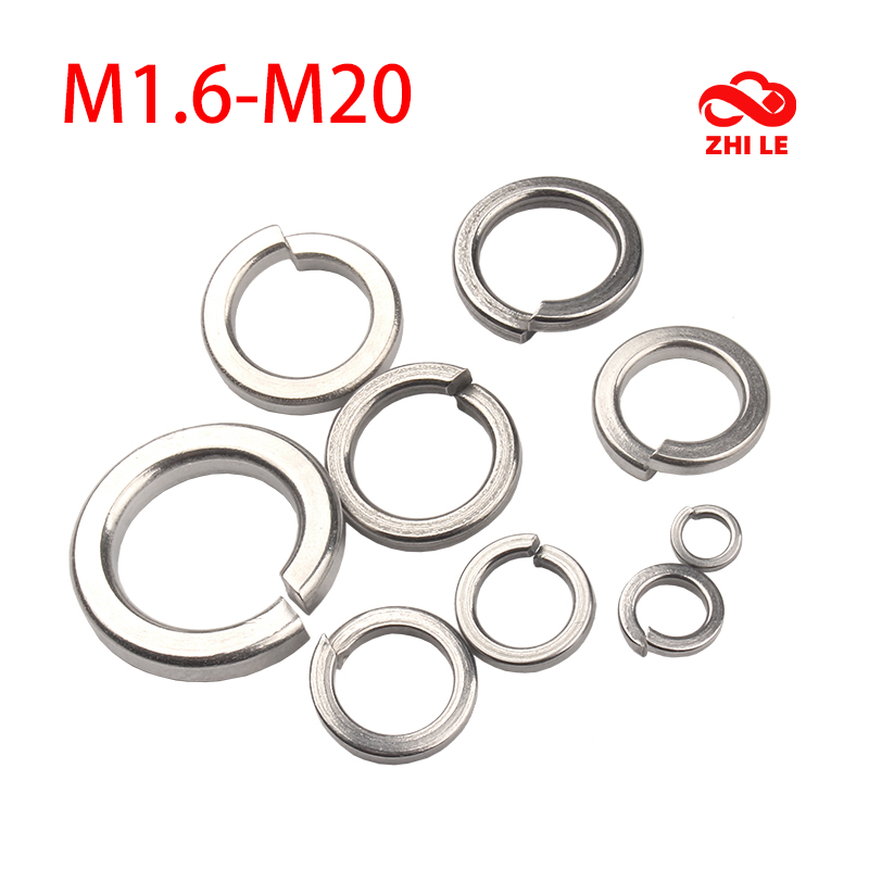 M1.6-M20 Spring Metal Washers 304 Stainless Steel Washer Set Screw ...