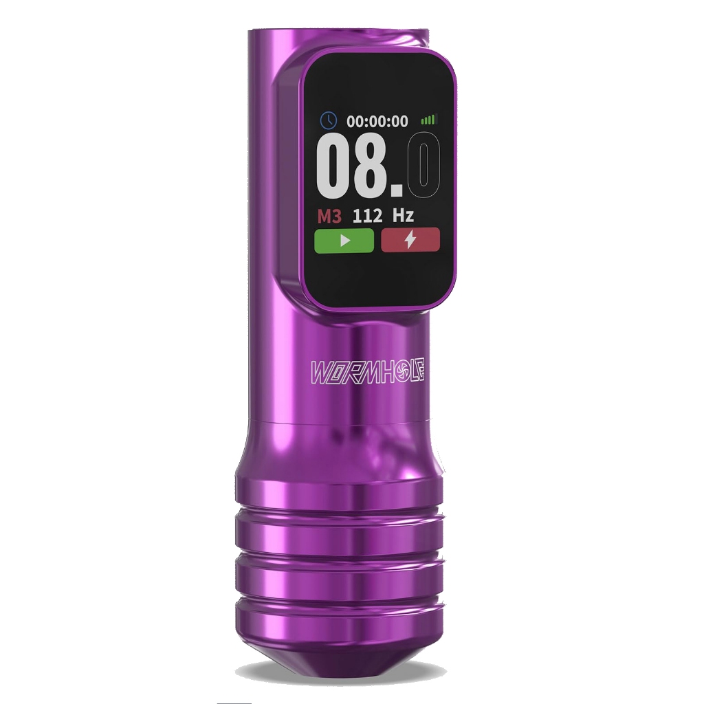 Wormhole Wireless Tattoo Gun Aluminum Alloy with Dot Working Mode for ...