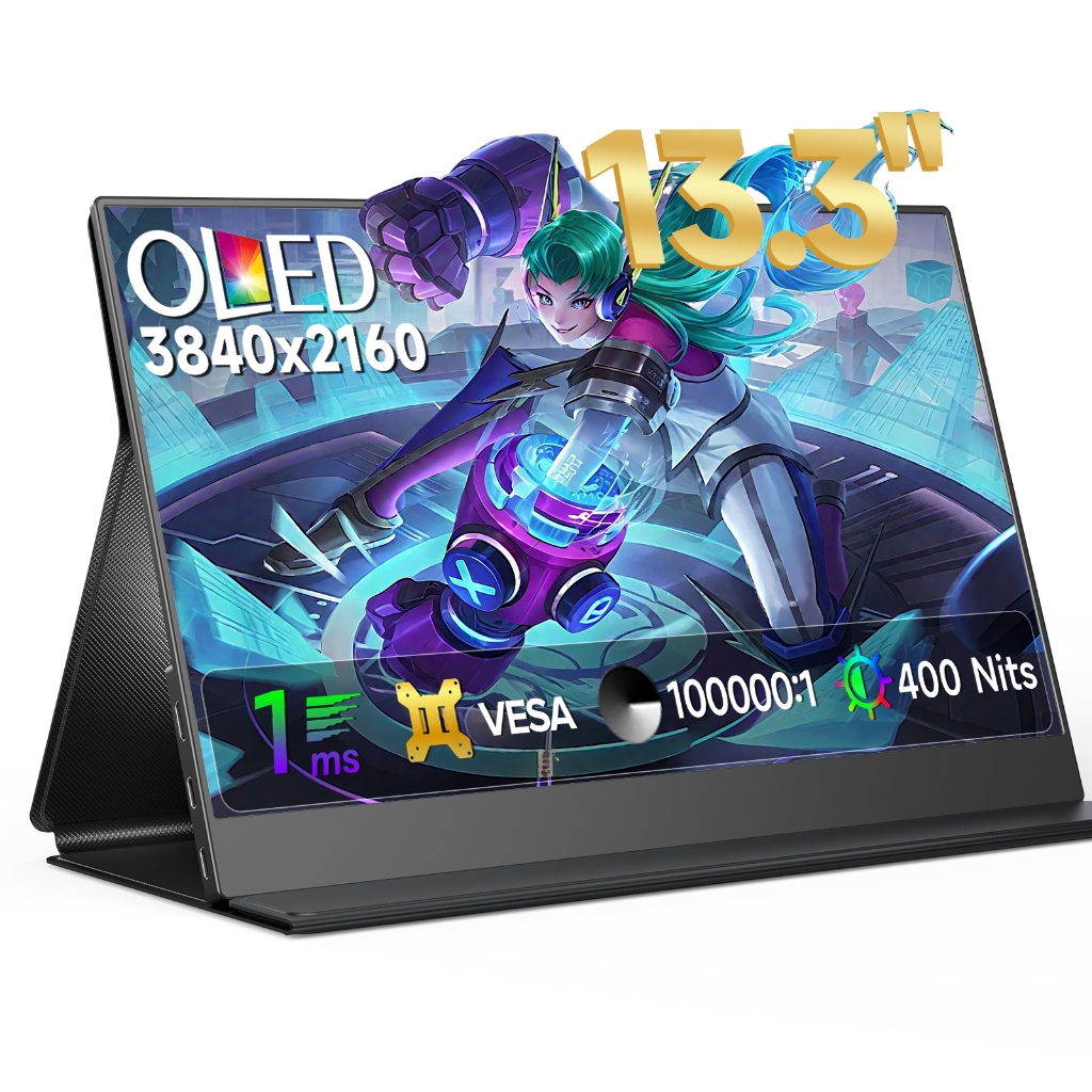 UPERFECT 13.3-inch OLED screen 60hz 4K 100% SRGB laptop portable ...