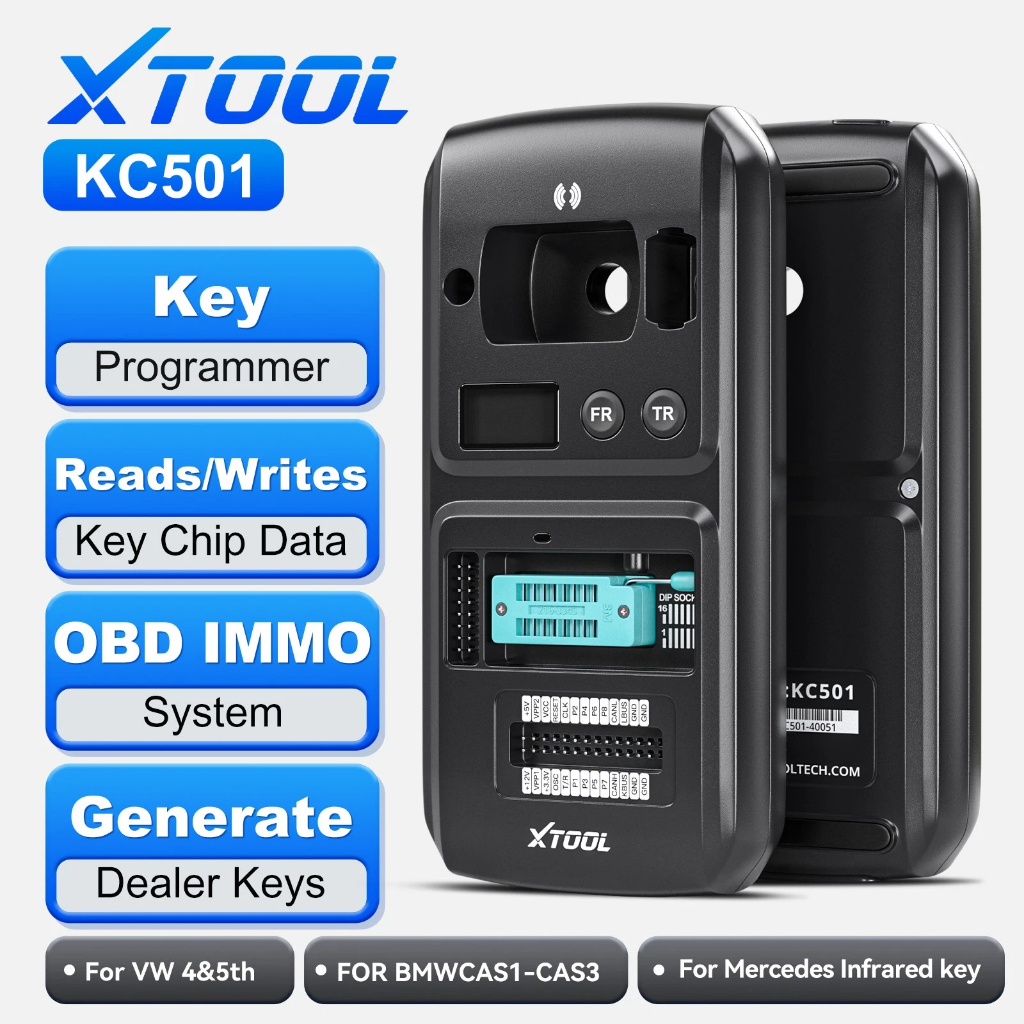 XTOOL KC501 Auto Key Programmer Coding Read Key Chip Coding MCU For ...
