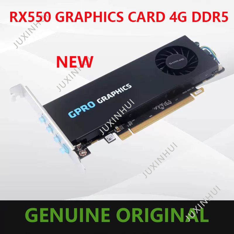 New RX550 graphics card 4G DDR5 RX550 4G DDR5 desktop small case gaming ...