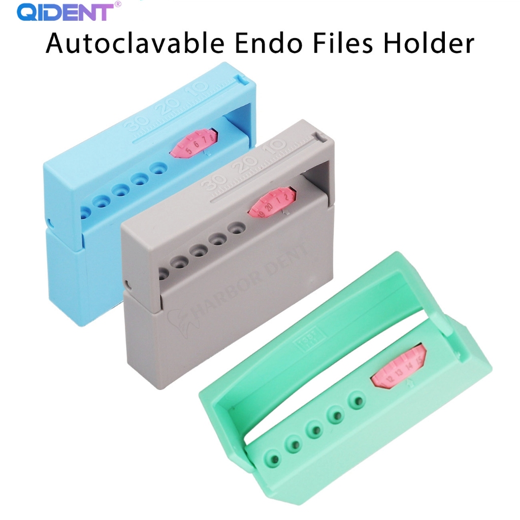 5 Holes Dental Autoclavable Endo Files Holder For Root Canal Files ...