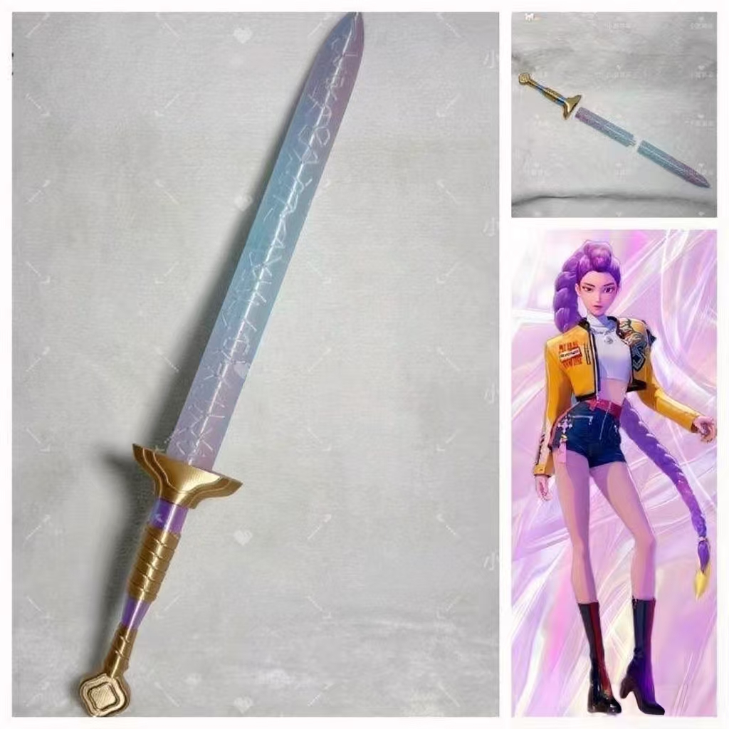 Demon Hunters Rumi Props Laser Effect 3D Pringting Cosplay Halloween ...