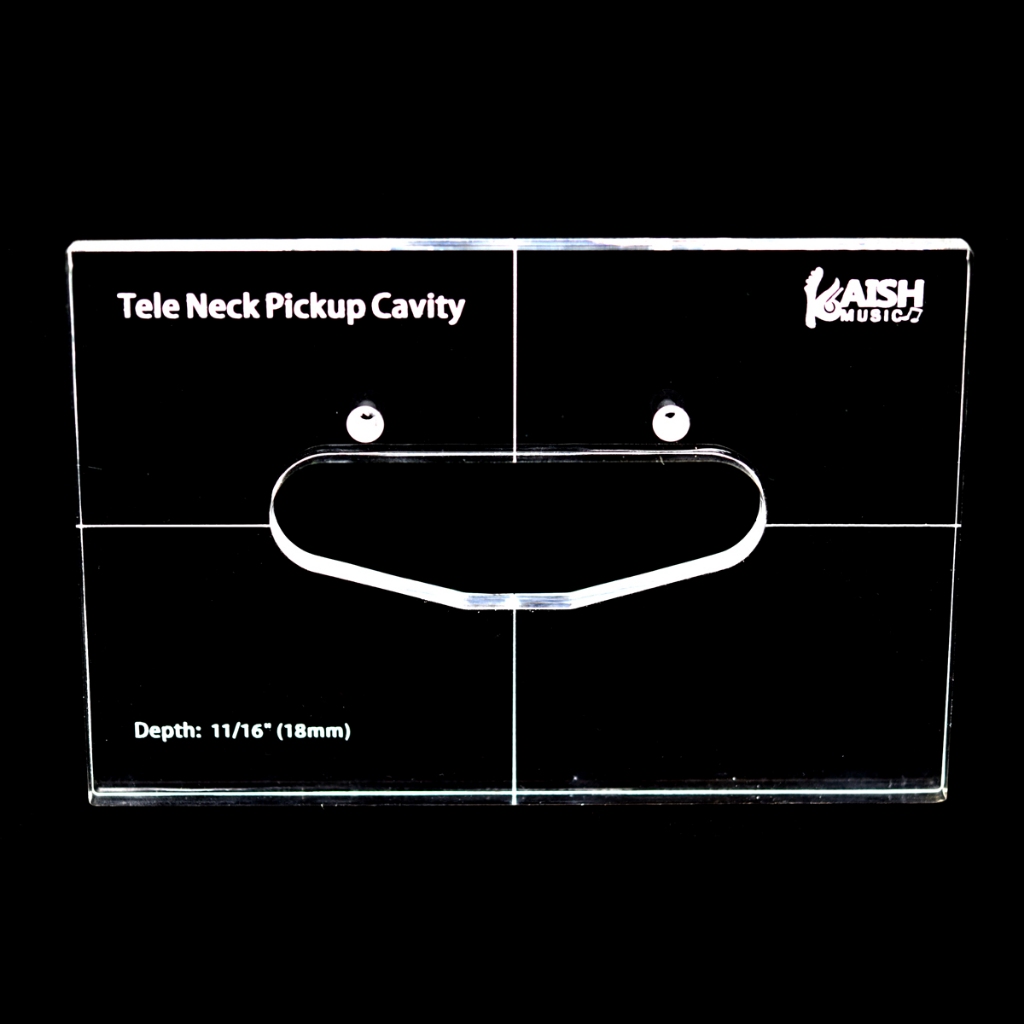 KAISH Acrylic Pickup Routing Template Pickup Templates for Tele Body or ...
