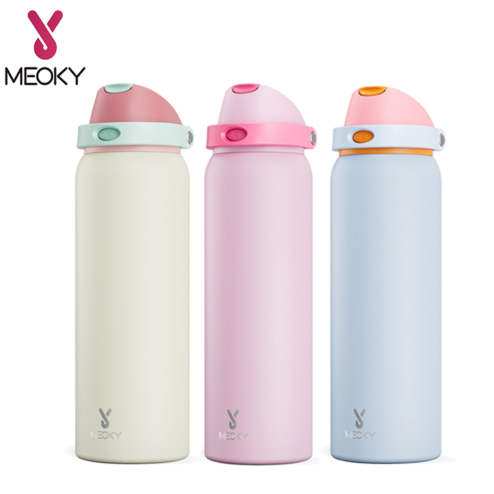 MEOKY 24/32/40oz (709ml~1180ml) insulated stainless steel 304 multi ...