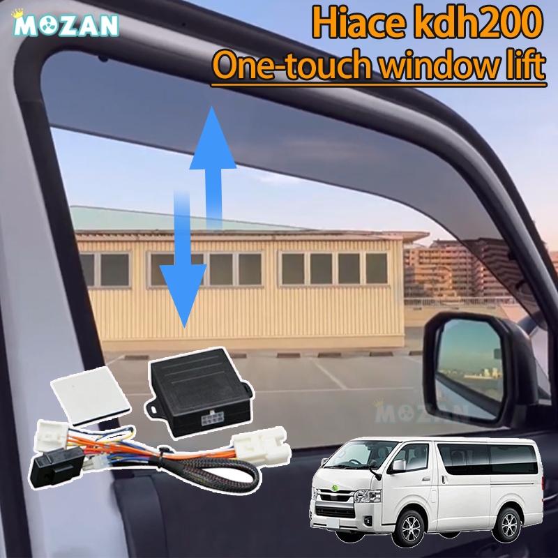 Plug and play Hiace kdh200 (2014-2025) Passenger side one-touch window ...