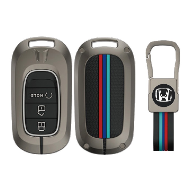 [Luxury Gift] Zinc Alloy Honda Car Key Protector Bag With Keychain ...