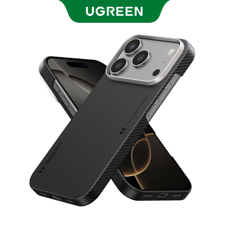 UGREEN High-end Mobile Phone Cases Magnetic Aramid Fiber for iPhone 17 ...