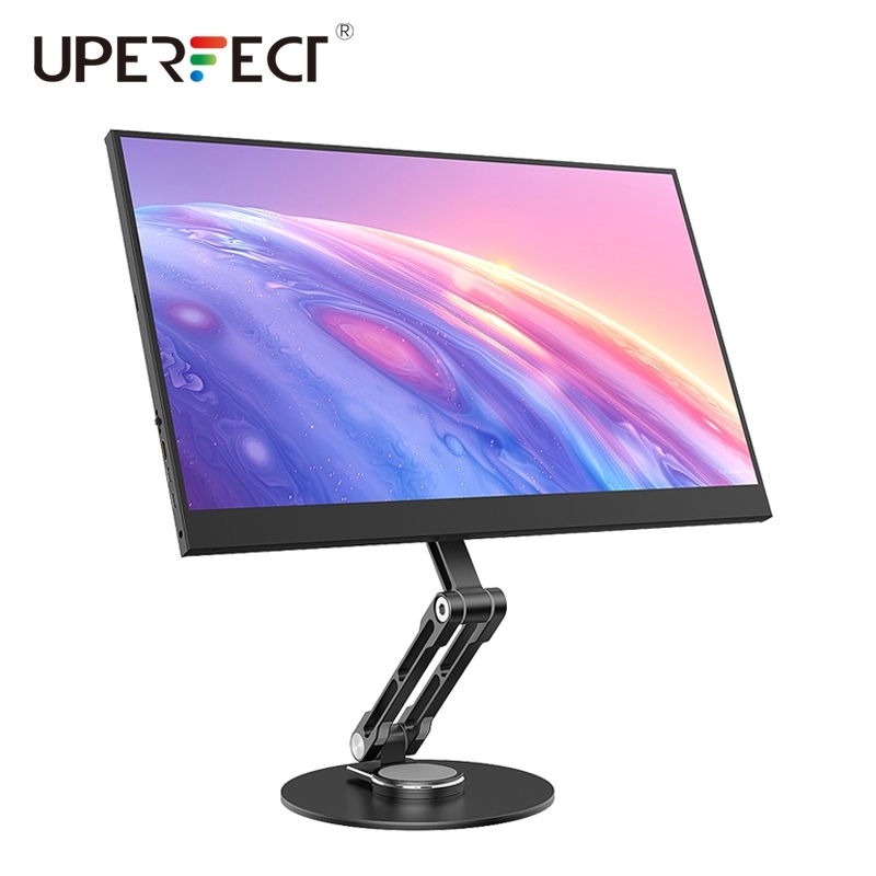 UPERFECT 10-19 inch Vertical Monitor Stand VESA Monitor Bracket Desktop ...